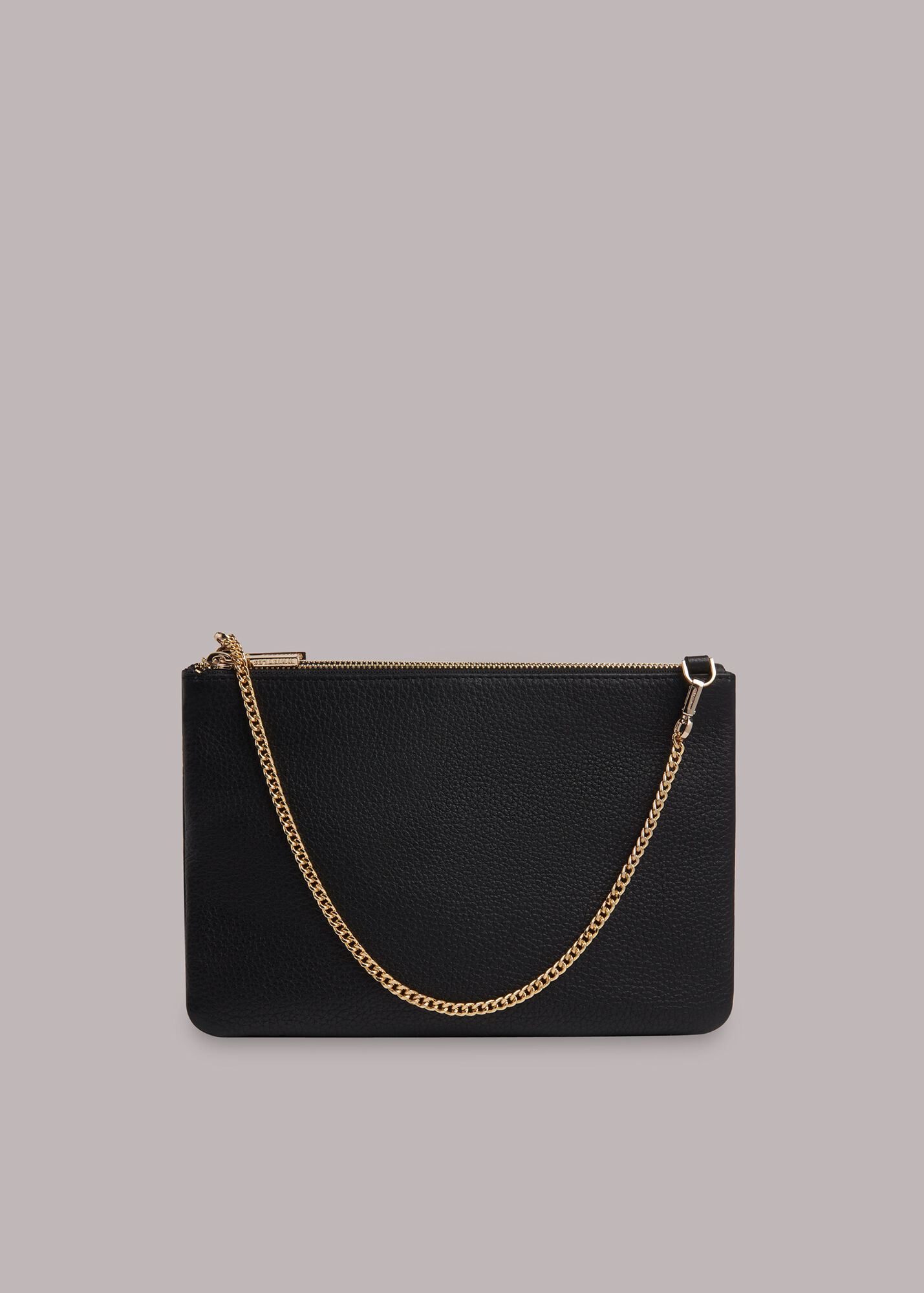 Black Coleta Double Pouch Bag | WHISTLES