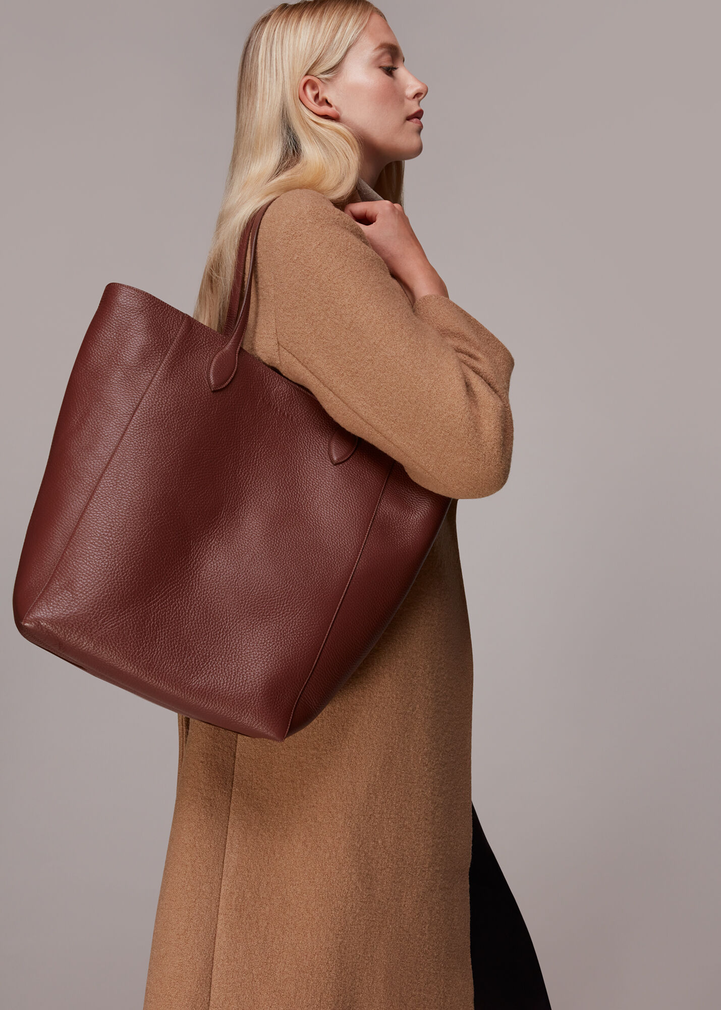 Tan Amara Tote Bag | WHISTLES