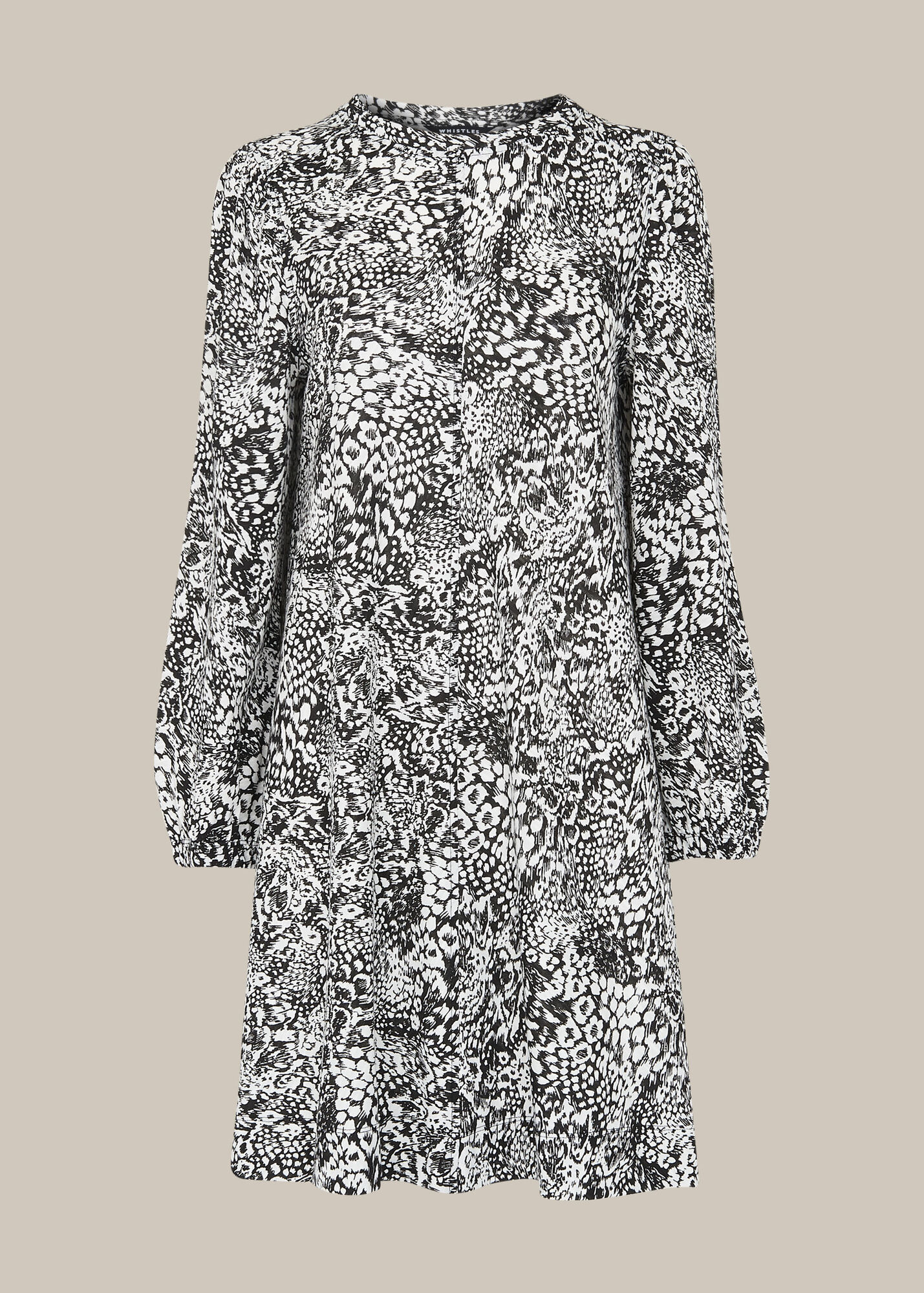 Multicolour Animal Print Swing Dress | WHISTLES